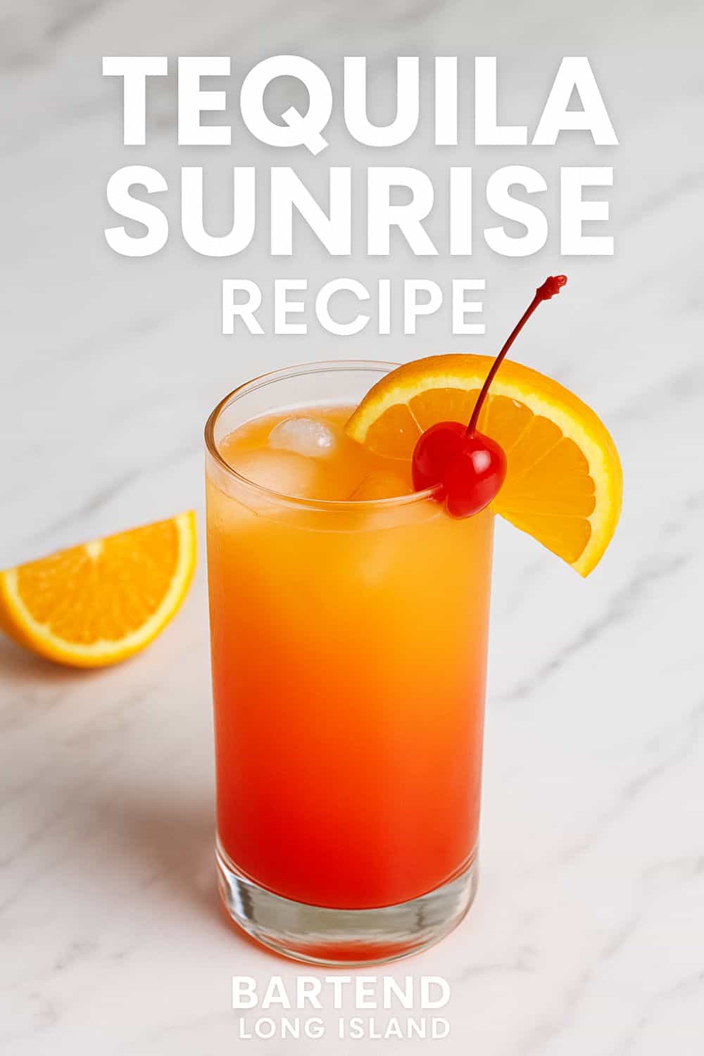 Tequila Sunrise Recipe | Classic Orange & Grenadine Cocktail