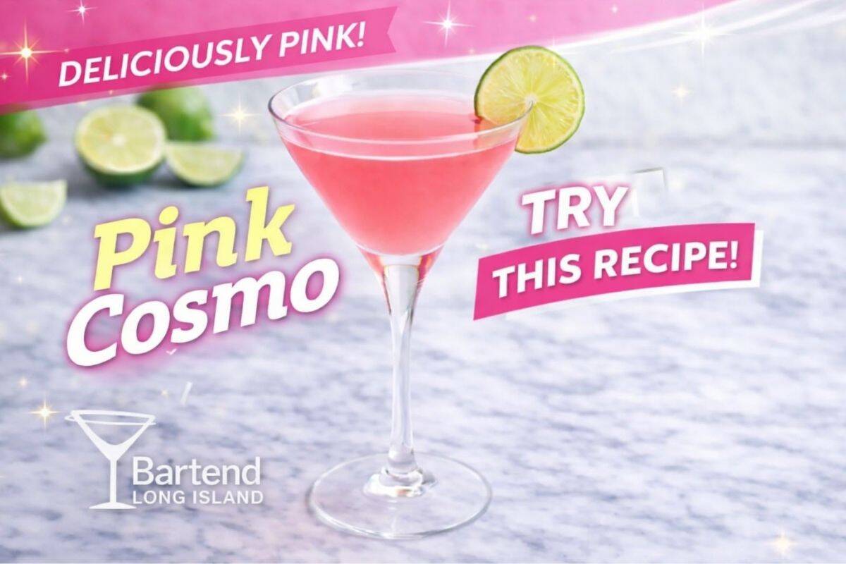 Pink Cosmo Recipe | How to Make a Perfect Pink Cosmopolitan